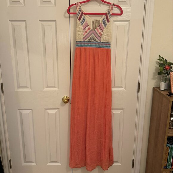 Flying Tomato | Dresses | Small Coral Maxi Dress | Poshmark
